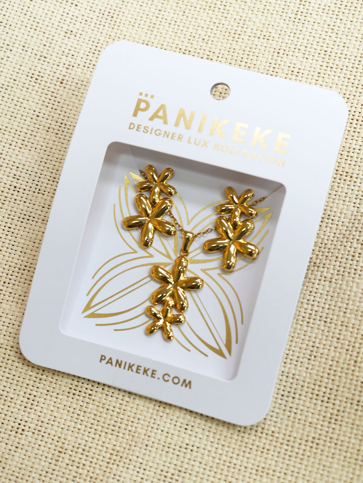 TAPAPA 18K GOLD SET – Panikeke